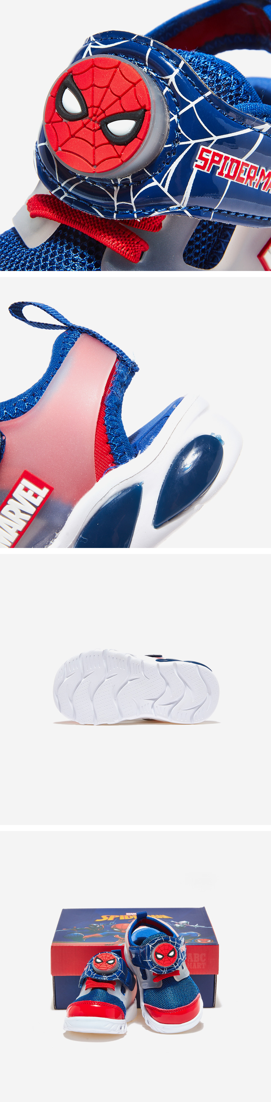 에이비씨 셀렉트 라이트닝 샌들 [K7099MARVEL_SNY/0098765]