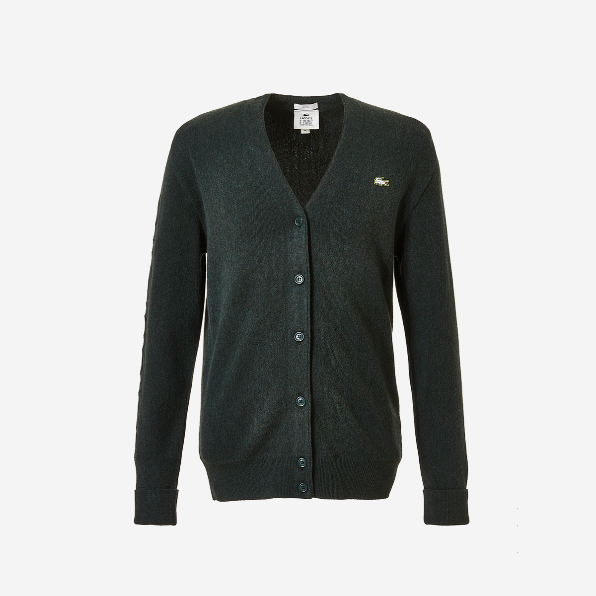 레터링 가디건 LETTERING CARDIGAN - 라코스테