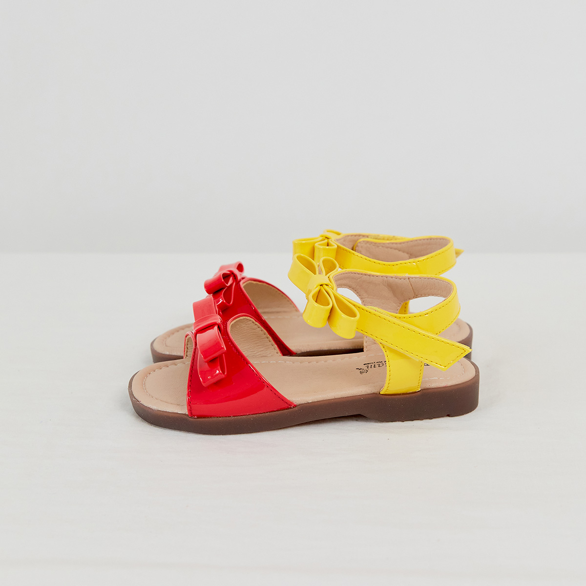 여아용 LED 말괄량이샌들 옐로 LED tomboy sandals for girls - 베이비잼