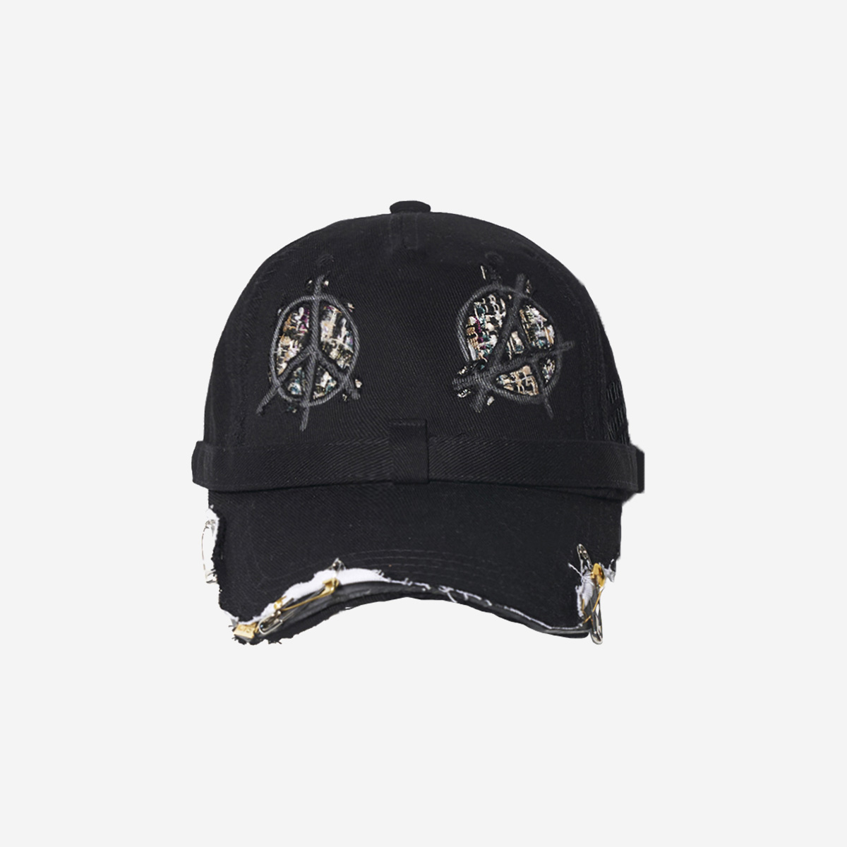 터프 플래그 댕기 캡 도깨비 트위드 아이 버전 ( 블랙 / 골드 ) Tough Flag Danggi Cap Dokebi ...