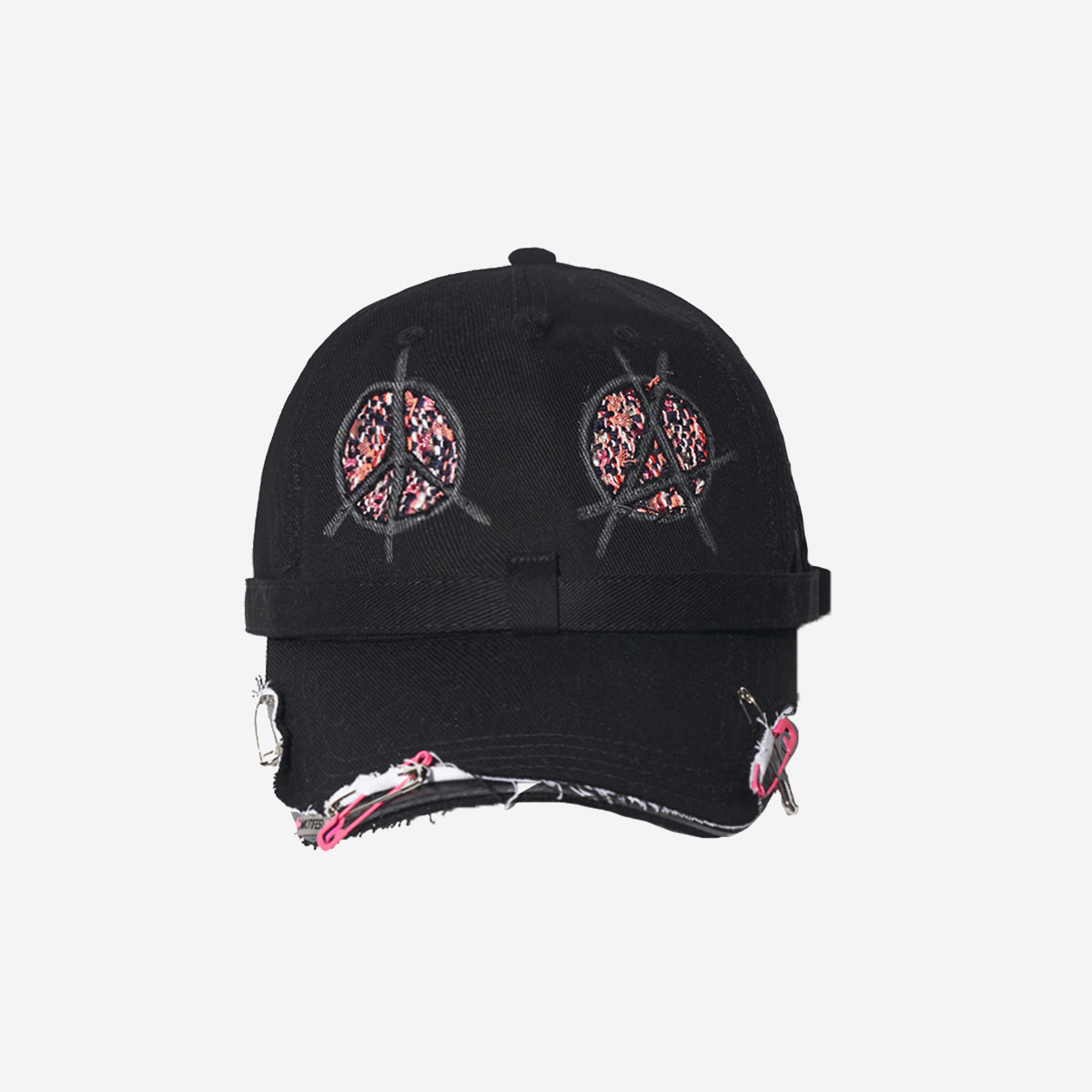 터프 플래그 댕기 캡 도깨비 트위드 아이 버전 ( 블랙 / 핑크 ) Tough Flag Danggi Cap Dokebi ...