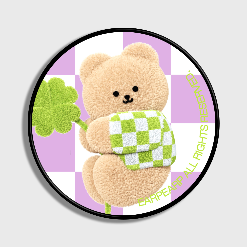 클로버 코비 패턴-퍼플(스마트톡) CLOVER COVY PATTERN-PURPLE(SMARTTOK) - 어프어프