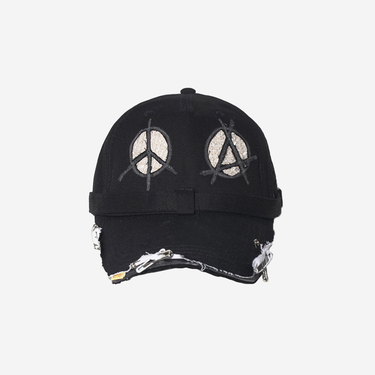 터프 플래그 댕기 캡 도깨비 트위드 아이 버전 ( 블랙 / 실버 ) Tough Flag Danggi Cap Dokebi ...