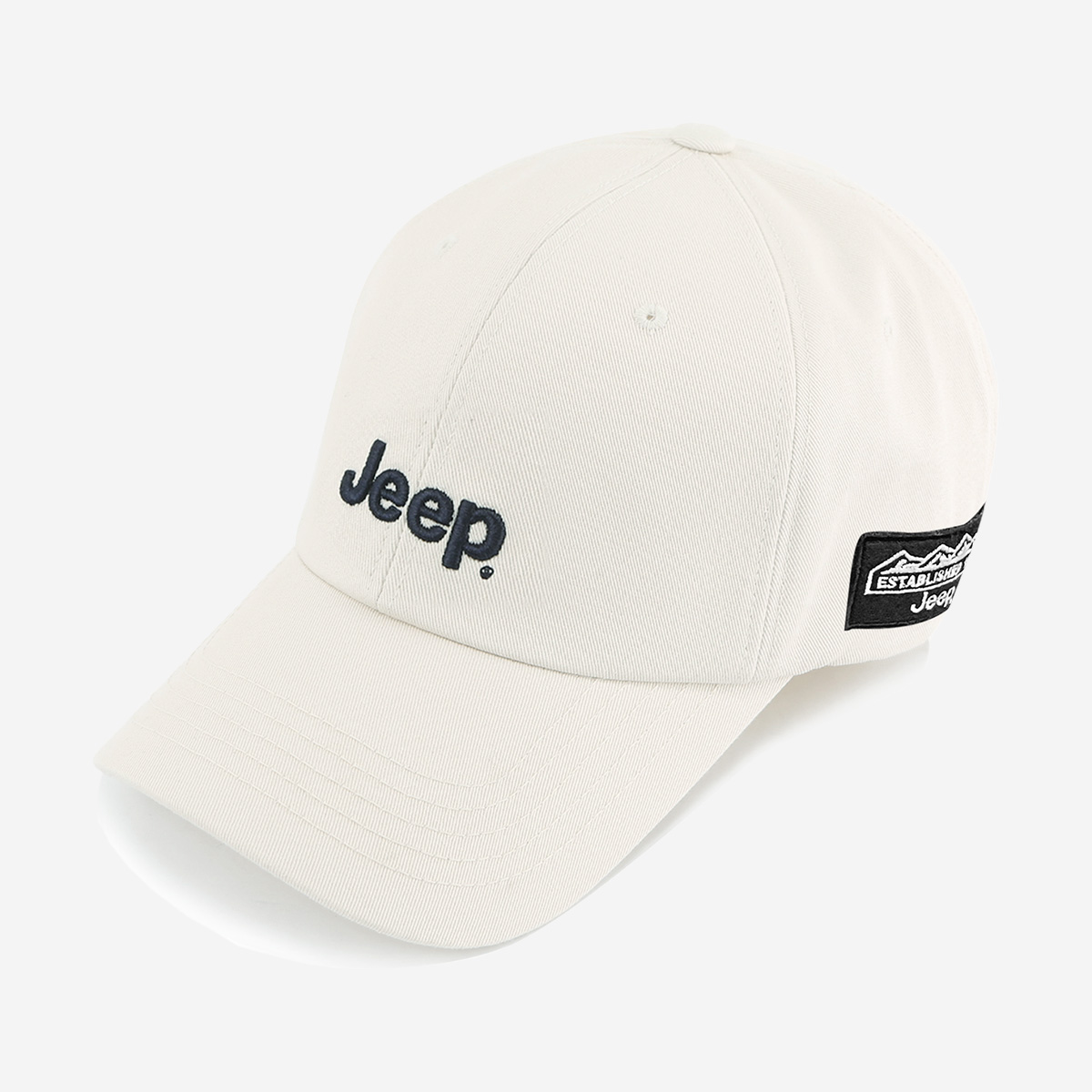 M-Logo 와펜 볼캡 (JN5GCU193IV) M-Logo Cap (JN5GCU193IV) - 지프