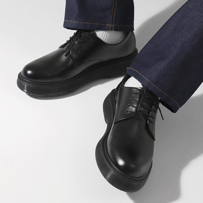 MS3399 아론 4홀 오버솔 더비슈즈 [250~280mm] aron 4hole over sole derby shoes - 파스코로젠