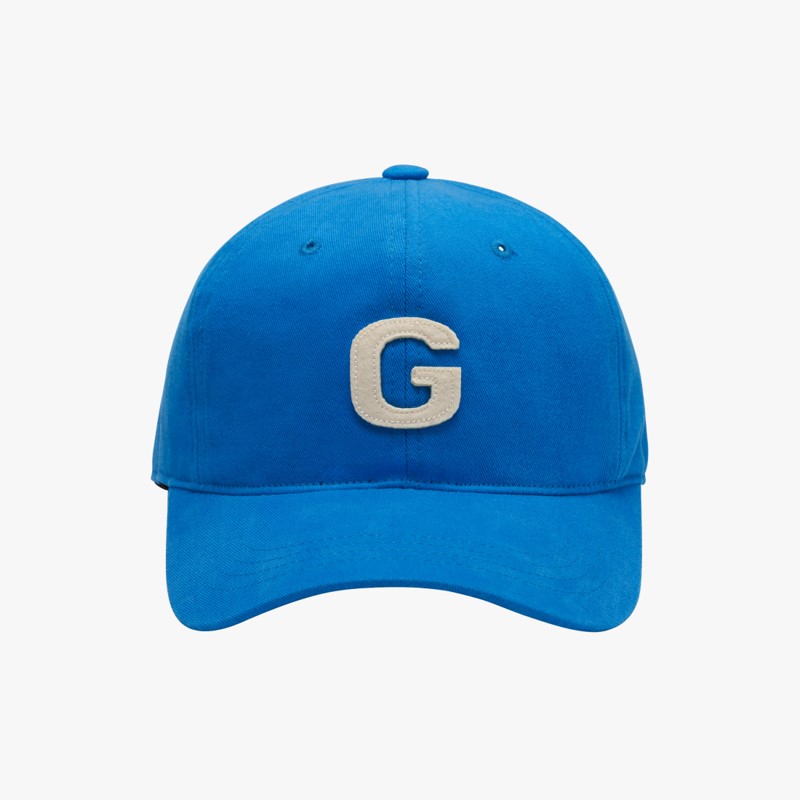 G로고 피치스킨 캡-오션블루 G LOGO PEACHSKIN CAP-OCEAN BLUE - 골스튜디오