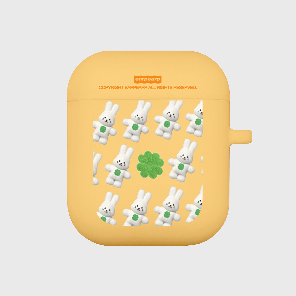 CLOVER STANDING POPO-YELLOW(에어팟-컬러젤리) CLOVER STANDING POPO-YELLOW ...