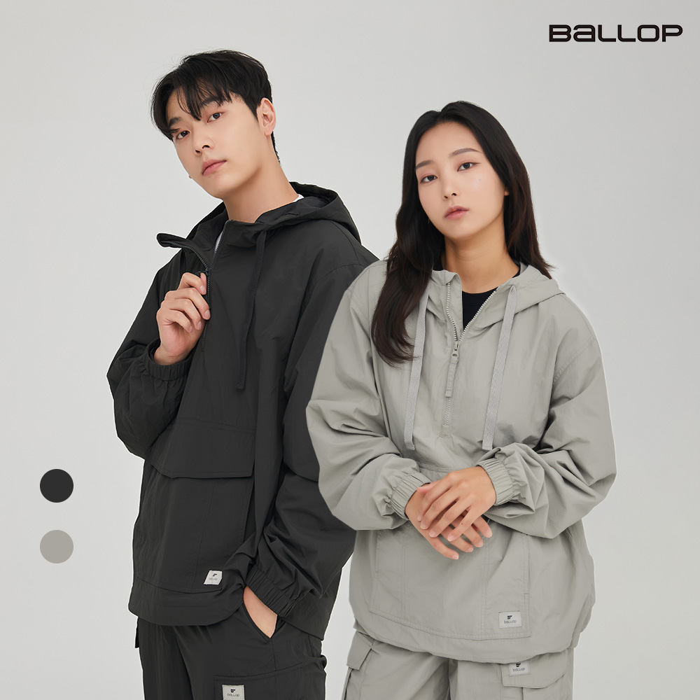 밸롭 슬롭 아웃포켓 아노락 SLOP OUT-POCKET ANORAK - 밸롭