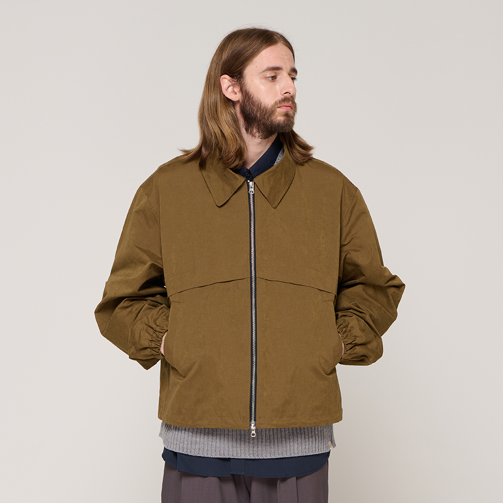 2-WAY LINE TWILL STRING JACKET (KHAKI) 2-WAY LINE TWILL STRING JACKET ...