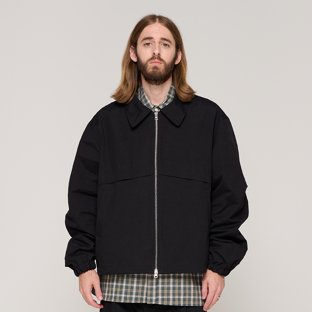 2-WAY LINE TWILL STRING JACKET (BLACK) 2-WAY LINE TWILL STRING JACKET ...
