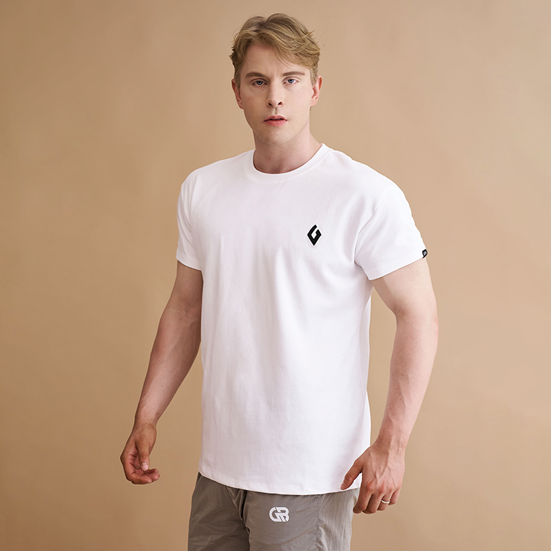 짐브로 메쉬 마린로고 머슬핏 반팔 GBRO GYMBRO MESH MARINE LOGO MUSCLE FIT T SHIRTS - 짐브로