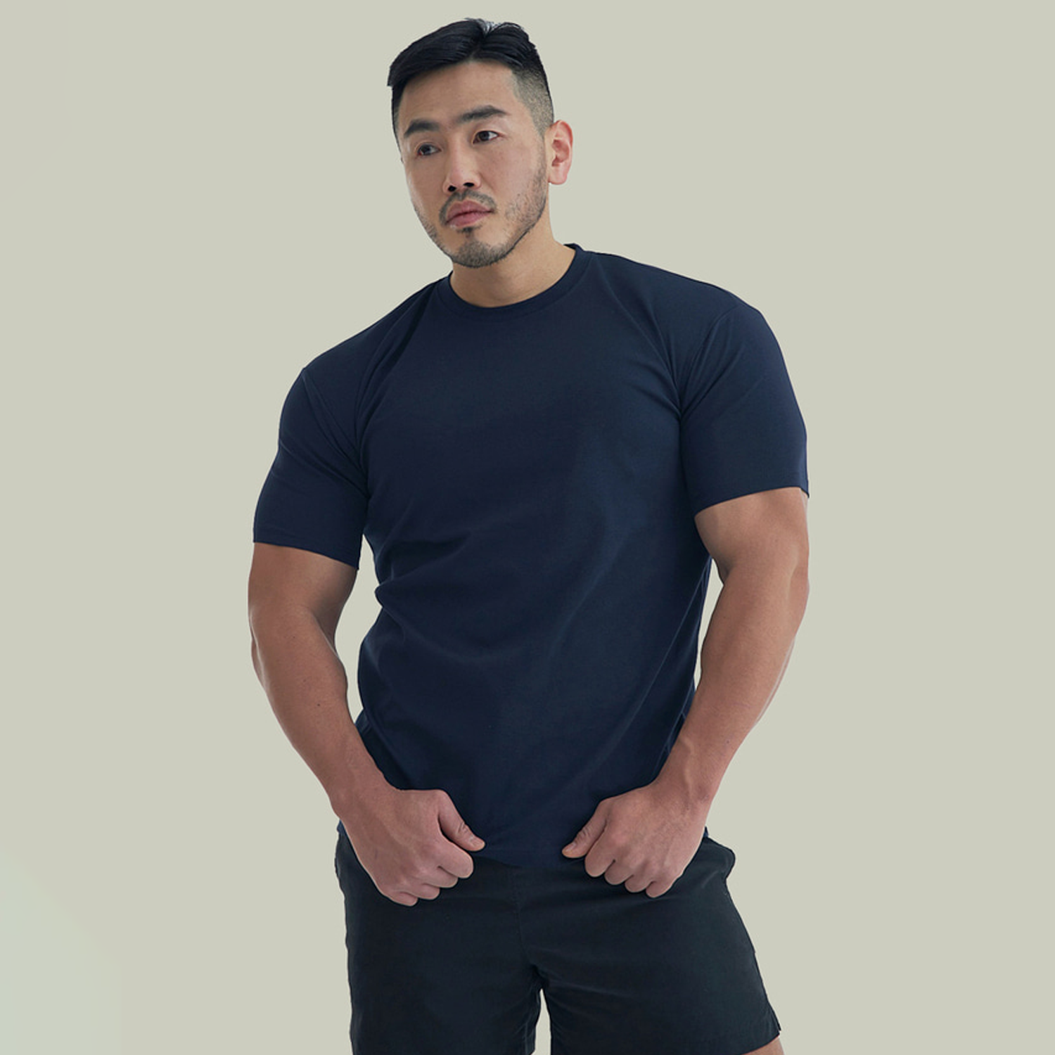 짐브로 컴팩트 머슬핏 반팔 GBRO COMPACT MUSCLE FIT T SHIRTS - 짐브로