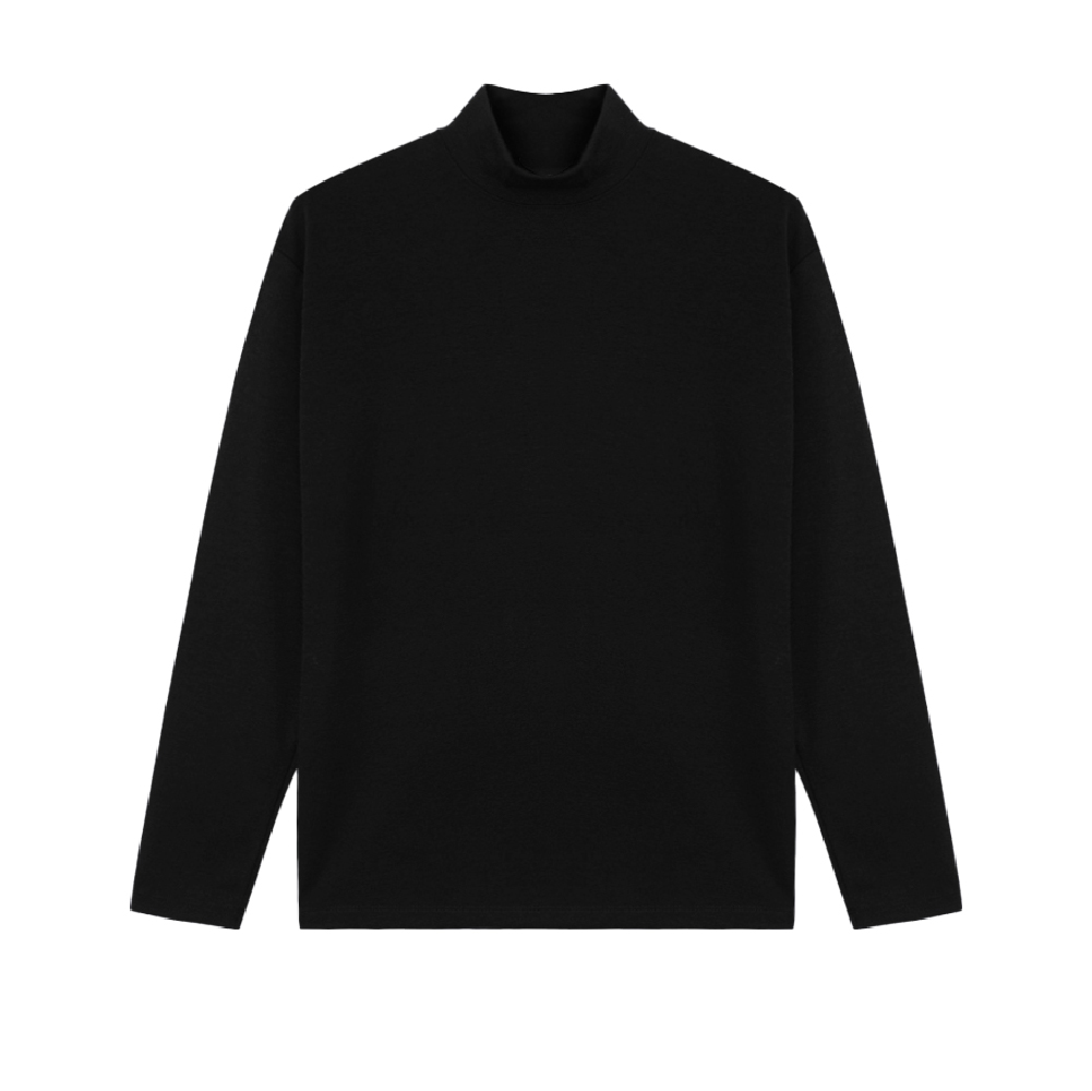 짐브로 캐시미어 반폴라 니트 (세미 머슬핏) GBRO CASHMERE HALF NECK KNIT (SEMI-MUSCLE FIT ...