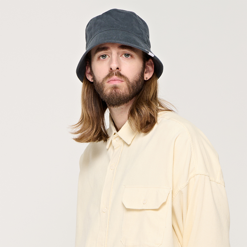 CB WASHED DEEP BUCKET HAT (CHARCHOL) CB WASHED DEEP BUCKET HAT ...