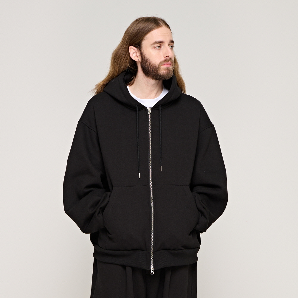 CB 2WAY NAPPING HOOD ZIP UP (BLACK) CB 2WAY NAPPING HOOD ZIP UP (BLACK ...