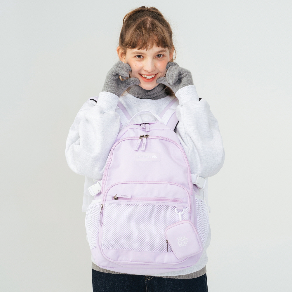마스터 오버 백팩 (라벤더) MASTER OVER BACKPACK (LAVENDER) - 로아드로아