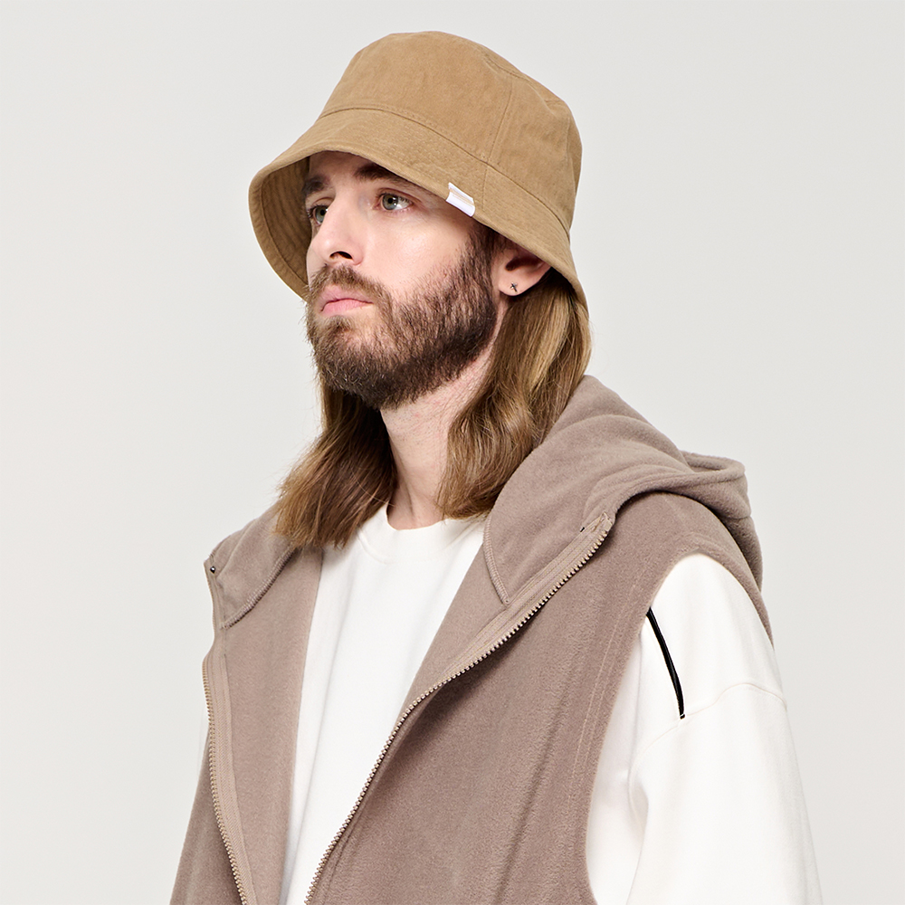 CB WASHED DEEP BUCKET HAT (BEIGE) CB WASHED DEEP BUCKET HAT (BEIGE) - 카고브로스
