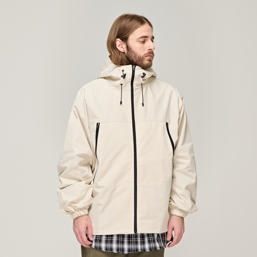 CB TECH WINDBREAKER JACKET (IVORY) CB TECH WINDBREAKER JACKET (IVORY ...