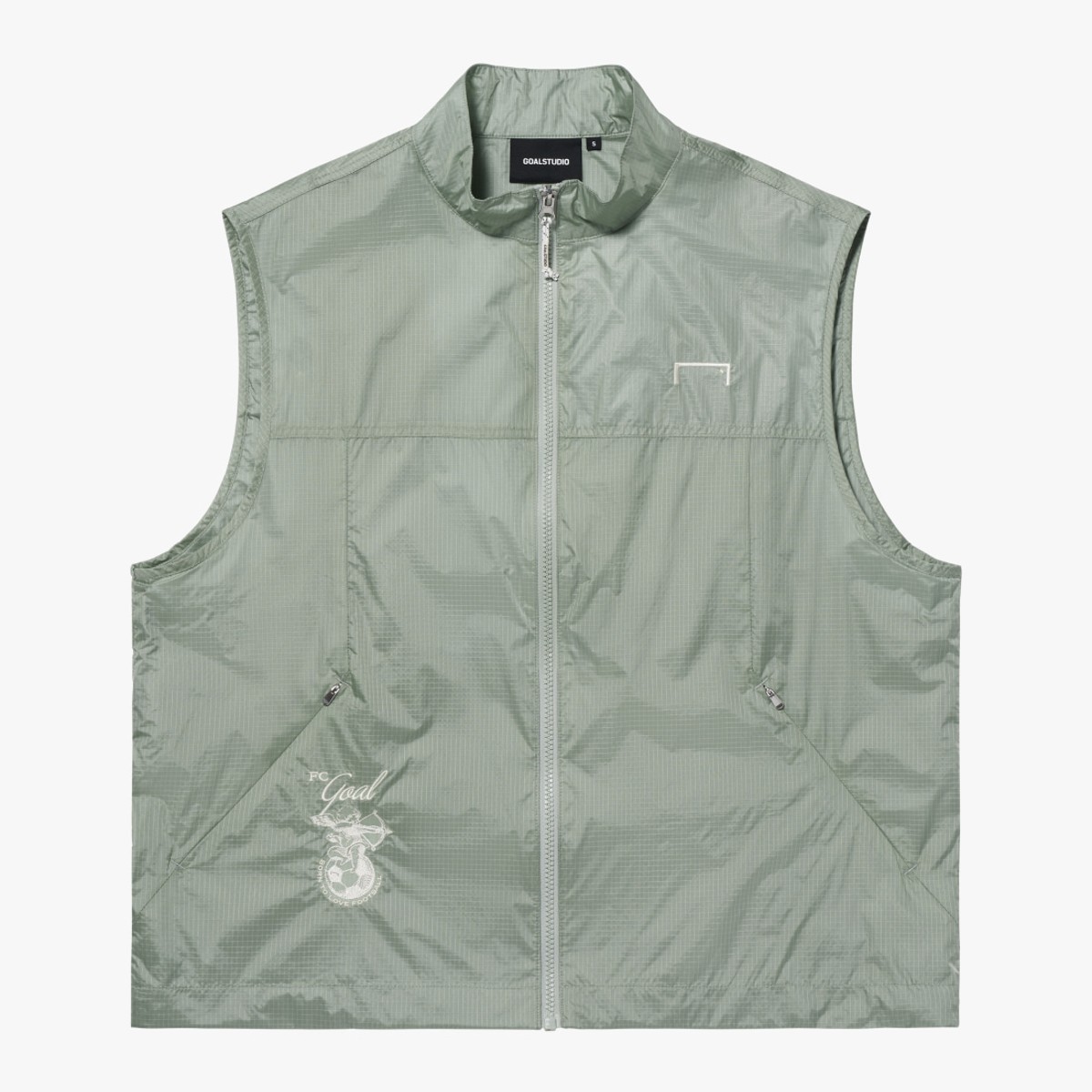 FC 글로우 립스탑 베스트-민트 FC GLOW RIPSTOP VEST-MINT - 골스튜디오