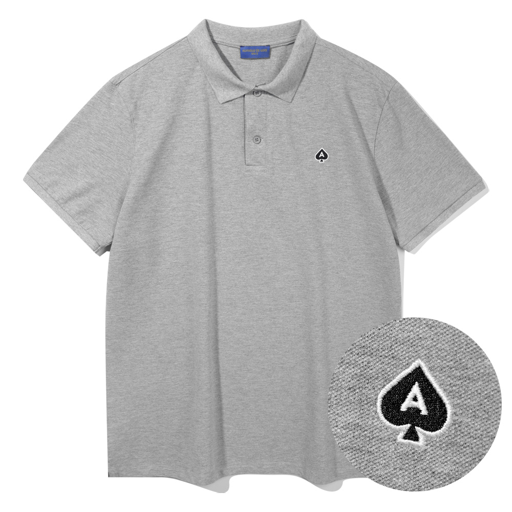 [DE LUXE] 앨빈클로 스페이드 A PK 반팔티 DLX1224 (5 COLOR) [DE LUXE] ALVINCLO SPADE ...