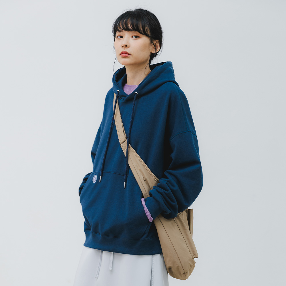 바켄 Back lettering 후드티 BK6797_다크블루 Bakken Back lettering hoodie BK6797 ...