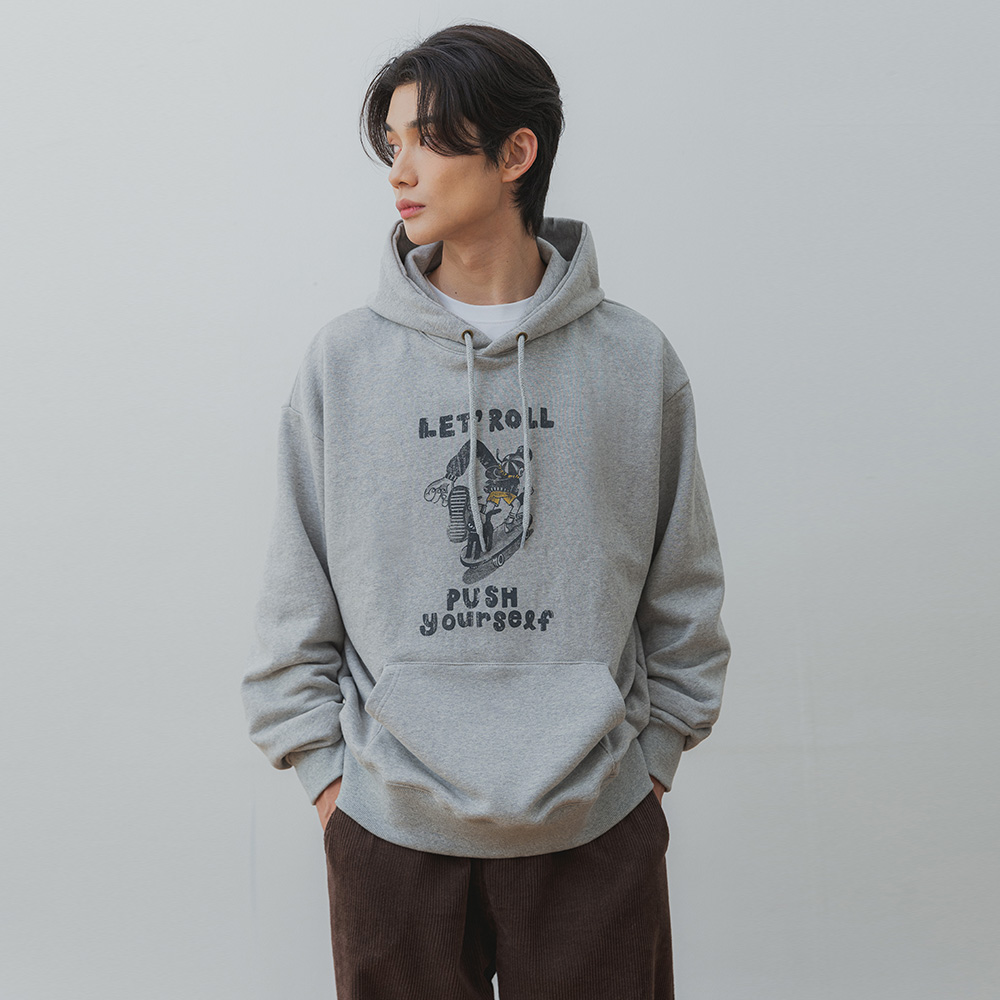 앨빈클로 레츠 롤 오버핏 후드티 AVH620 (3 COLOR) ALVINCLO LETS ROLL OVER-FIT SWEAT ...