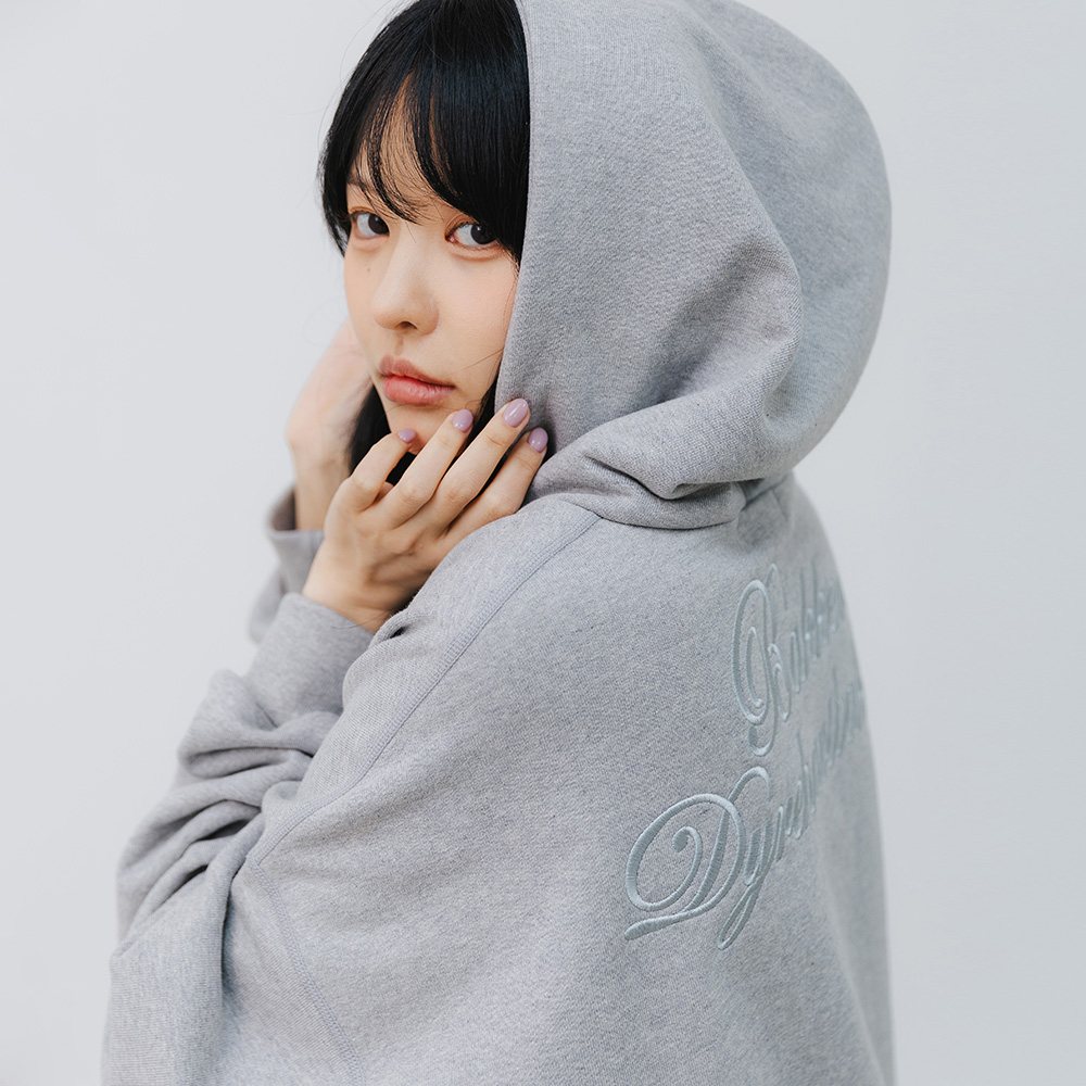바켄 Back lettering 후드티 BK6797_멜란지그레이 Bakken Back lettering hoodie BK6797 ...