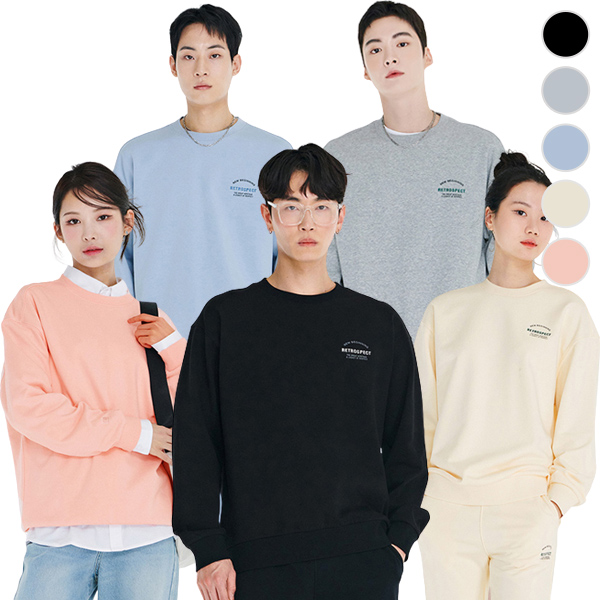 공용 에센셜 레터 MTM T-SHIRT/5Color Unisex Essential Letter MTM T-SHIRT/5Color ...