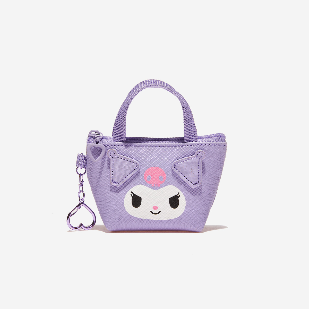 쿠로미 미니 파우치 키링 KUROMI MINI POUCH KEY RING - 윙 하우스