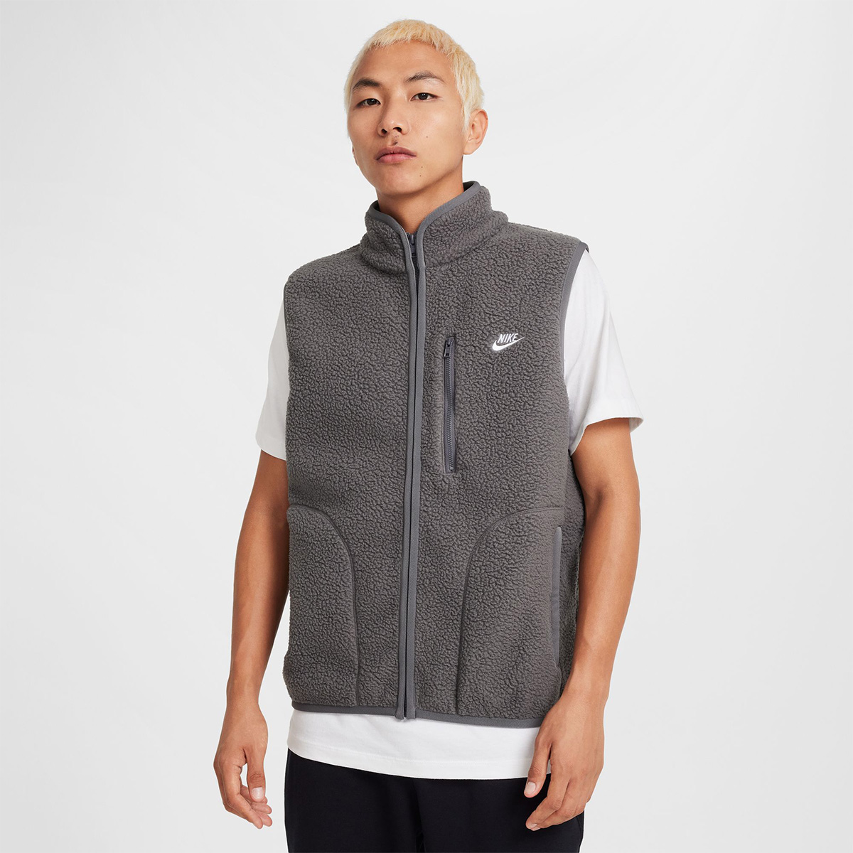 맨 나이키 스포츠웨어 클럽 윈터라이즈드 베스트 M NK CLUB SSNL WINTERIZED VEST (FLC) - 나이키