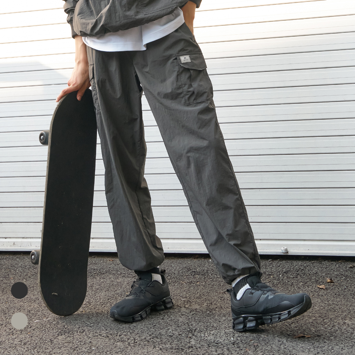밸롭 슬롭 아웃포켓 와이드 팬츠 SLOP OUT-POCKET WIDE PANTS - 밸롭