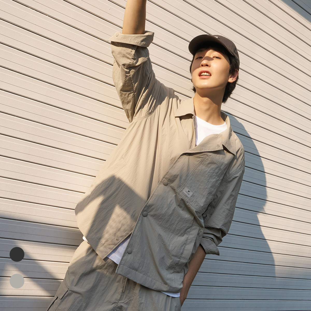 밸롭 슬롭 아웃포켓 셔켓 SLOP OUT-POCKET SHIRT JACKET - 밸롭