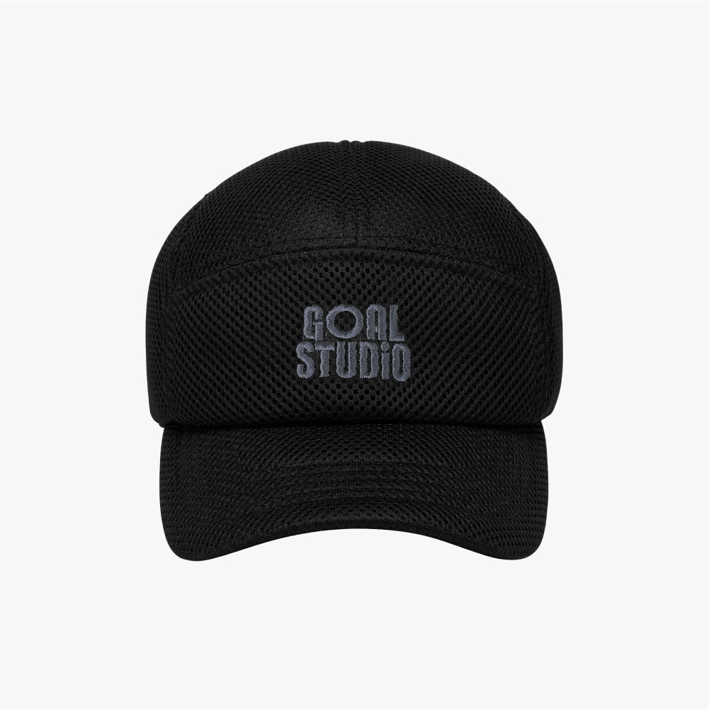 GOAL AIRTHROUGH RUNNING CAP-BLACK GOAL AIRTHROUGH RUNNING CAP - 골스튜디오