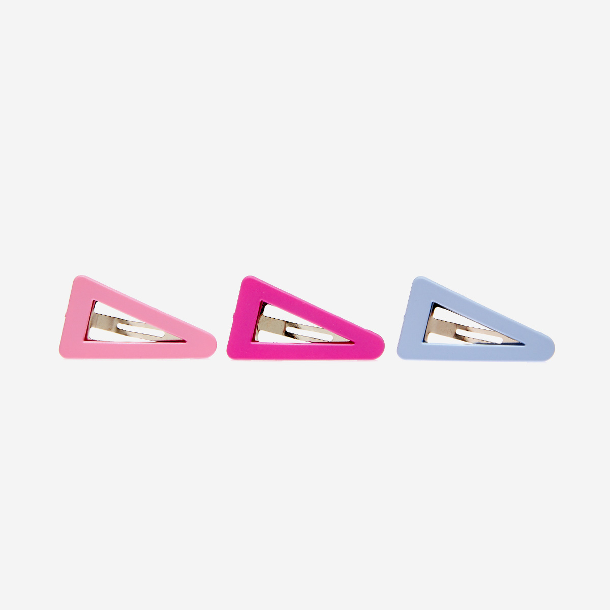 미니 삼각 스냅 클립 MINI TRIANGLE SNAP CLIP - 롤리팝