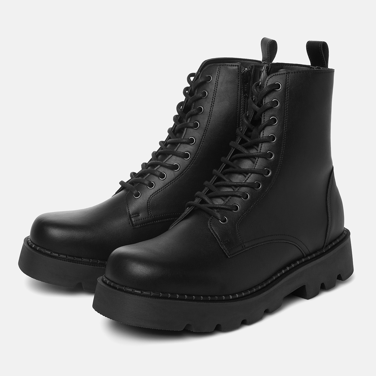 7cm 스퀘어토 청키솔 워커 월터 7cm SQUARE TOE CHUNKY WALK BOOTS WALTER - 클레용