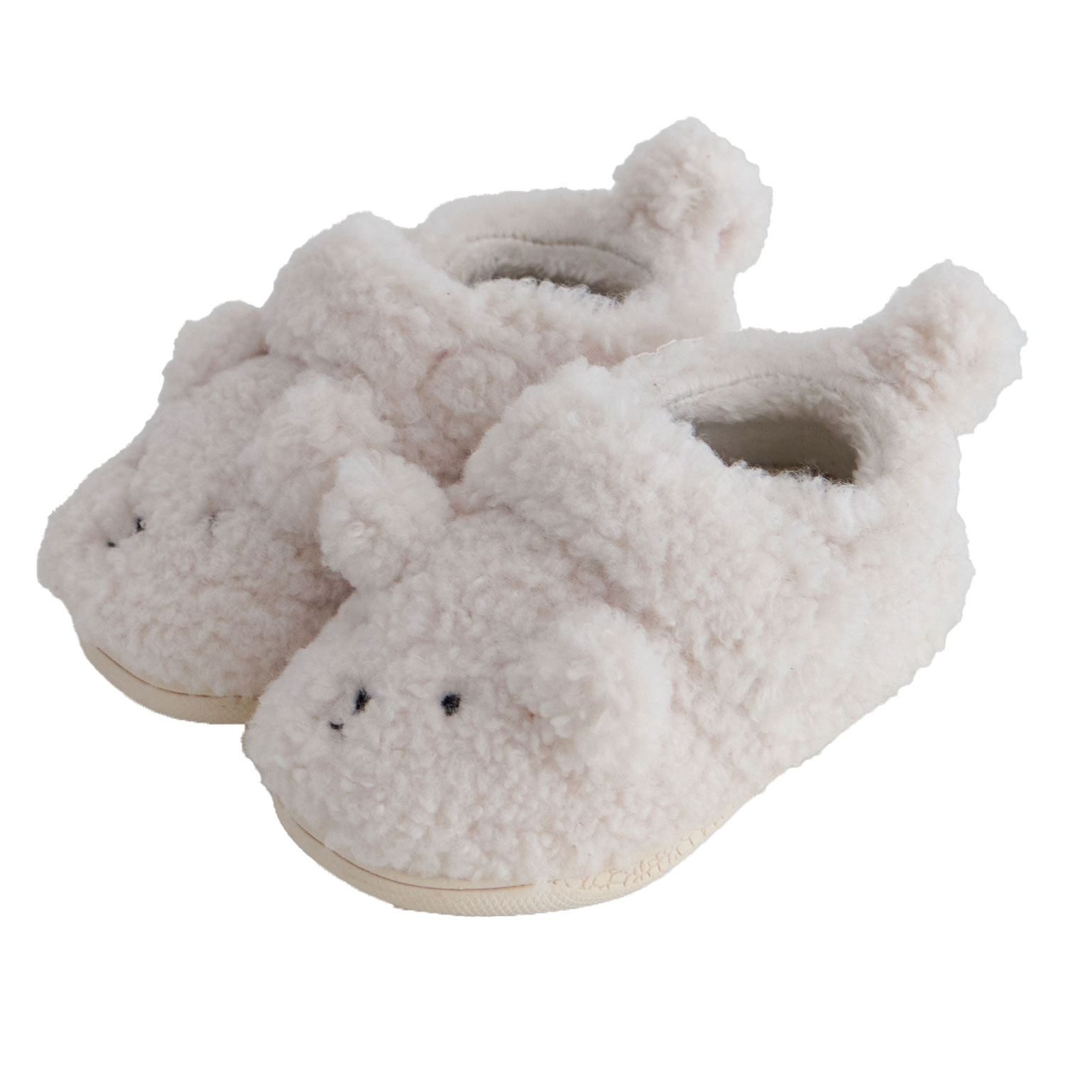 남녀공용 베어삑삑이슈즈 화이트 Bear Beep Beep Shoes - 베이비잼