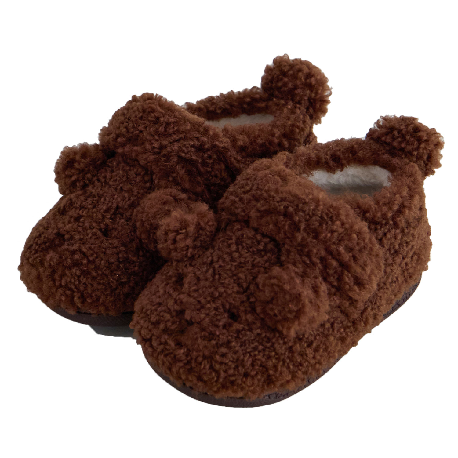 남녀공용 베어삑삑이슈즈 브라운 Bear Beep Beep Shoes - 베이비잼