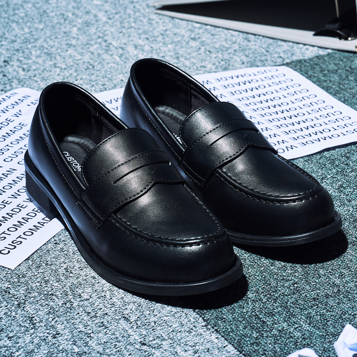 3.5cm 베이직 페니로퍼 헤이든(CW0060BK) 3.5cm BASIC PENNY LOAFER HAYDEN(CW0060BK ...